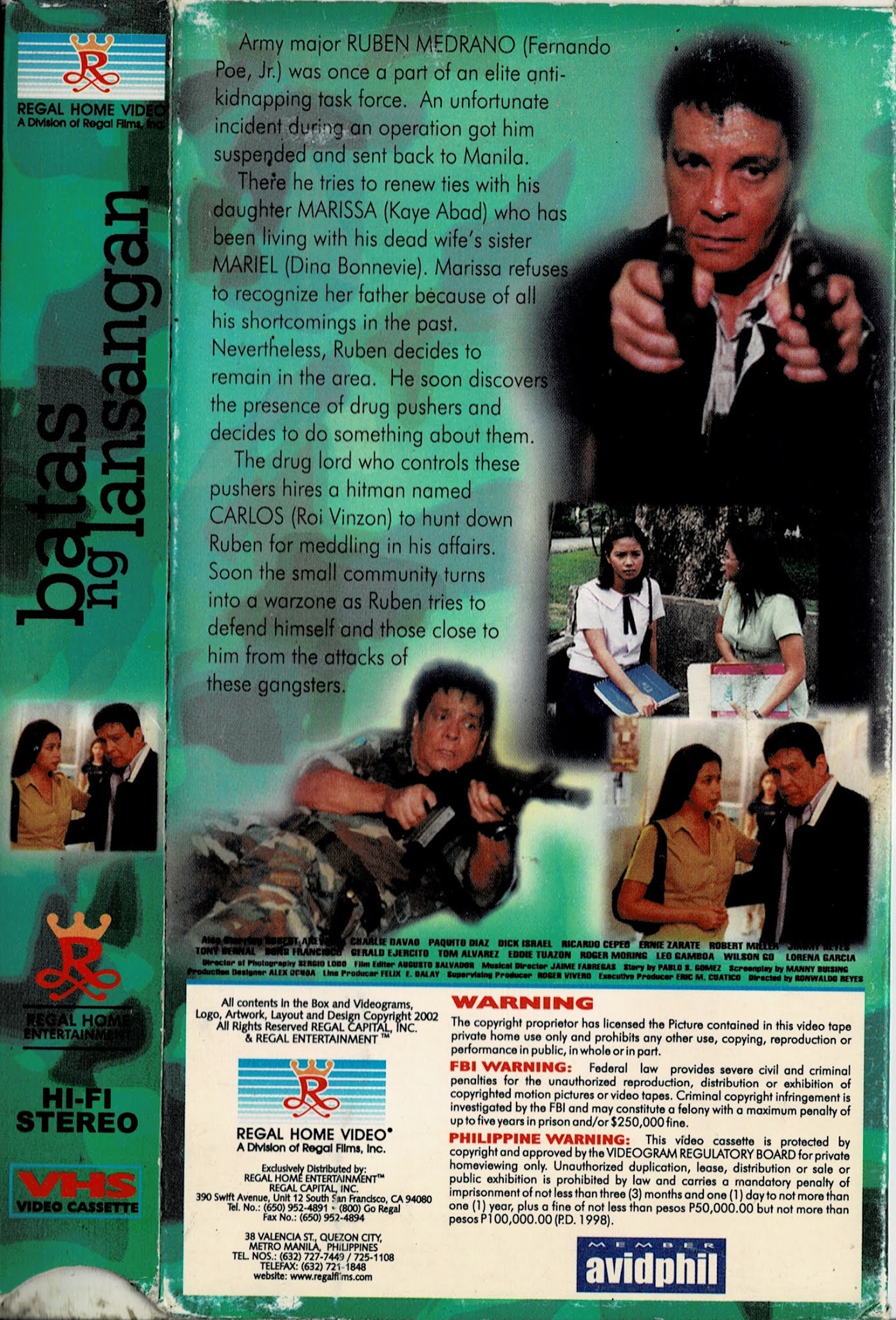 Different Collections: VHS Tape Collection - FERNANDO POE JR. (FPJ) MOVIES