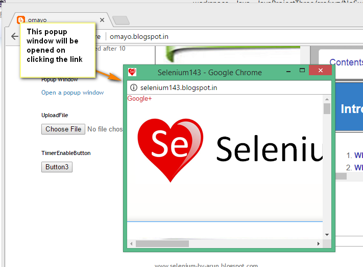 Selenium By Arun Nosuchwindowexception Webdriver Exception