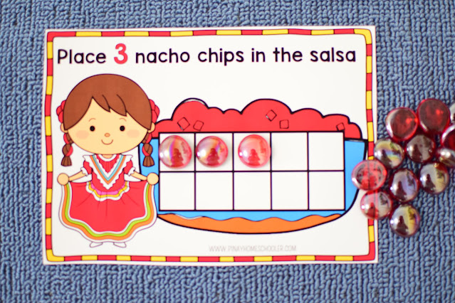 Fiesta and Cinco de Mayo Preschool Math and Literacy Mini Unit | The ...