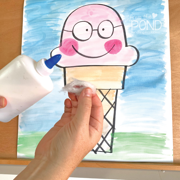 Ice Cream Art Project | From the Pond