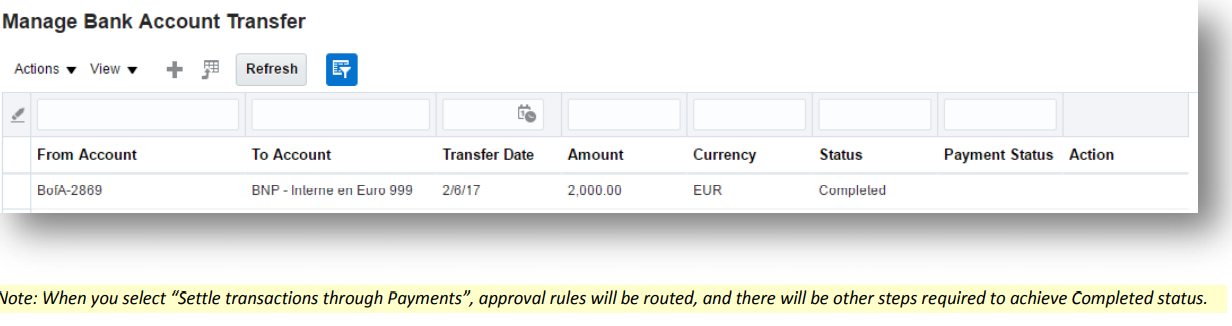Oracle Application's Blog: Bank Transfer in Oracle Fusion cash management