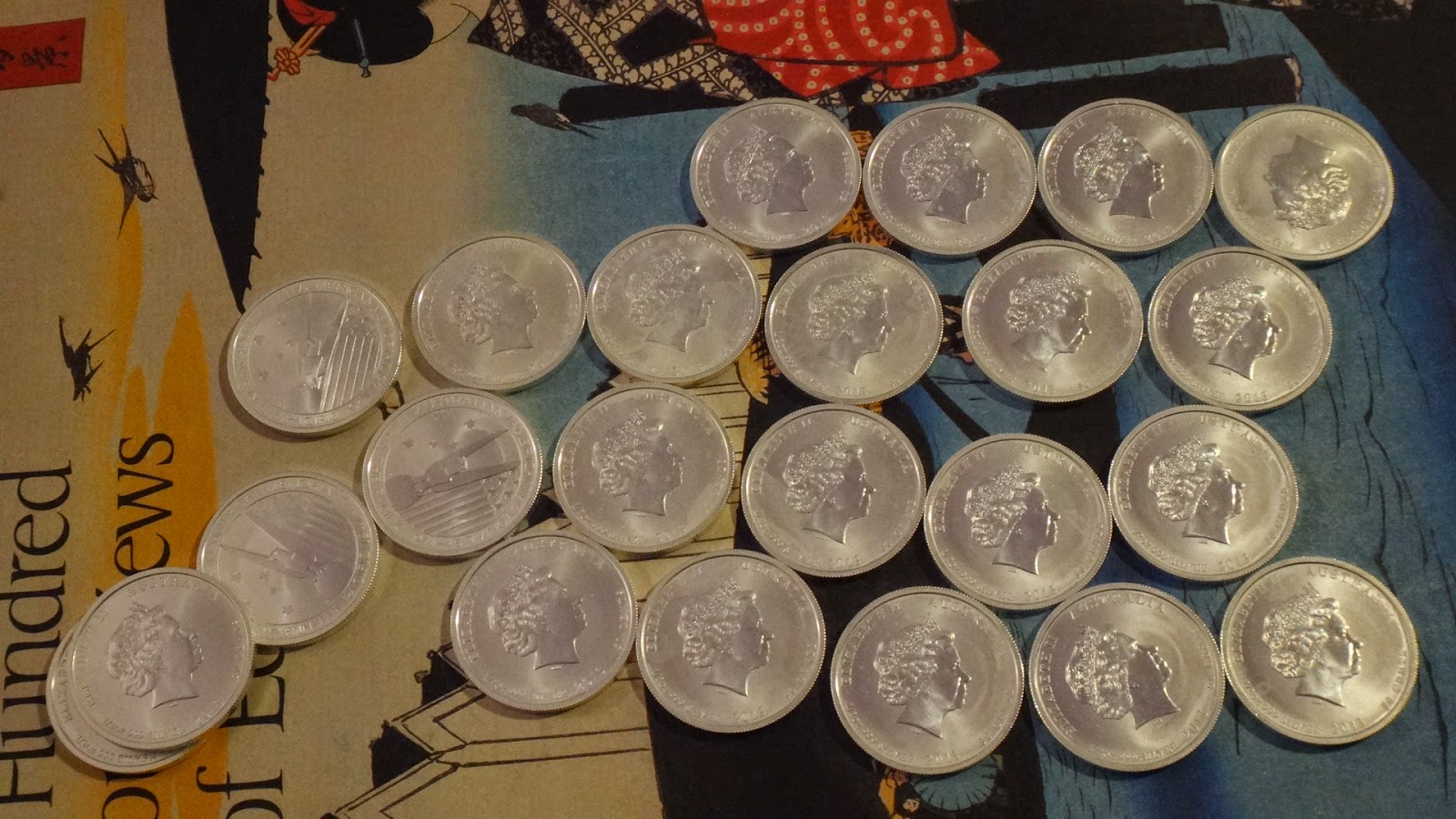 Toned Silver: Silver 1/2oz Australia America Alliance Coin Toning with ...