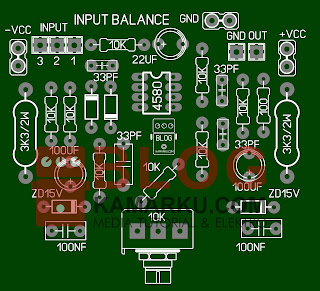 Cara Membuat Rangkaian Input Balance yang simple – BLOGKAMARKU