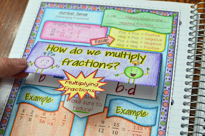 The Best of Teacher Entrepreneurs III: 7th Grade Math Interactive Notebook