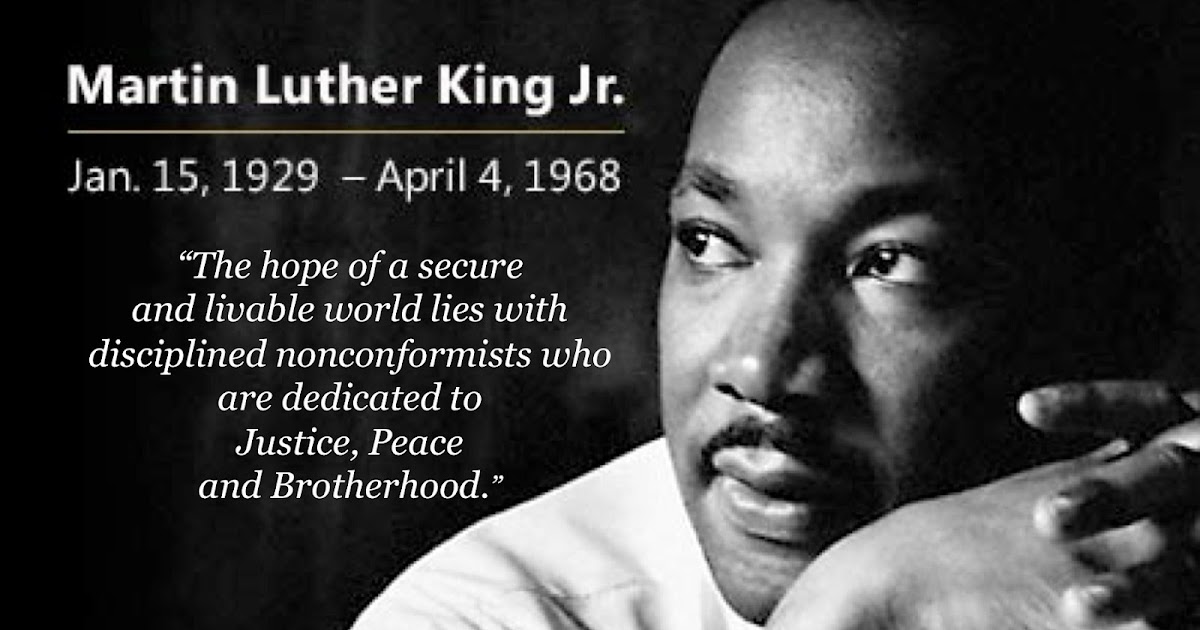 Positively Random : In Memory of Martin Luther King Jr.