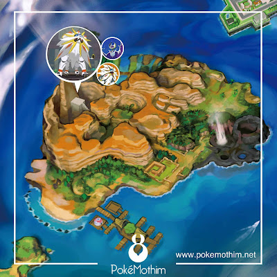 O mapa de Alola e seus mistérios - Pokémothim