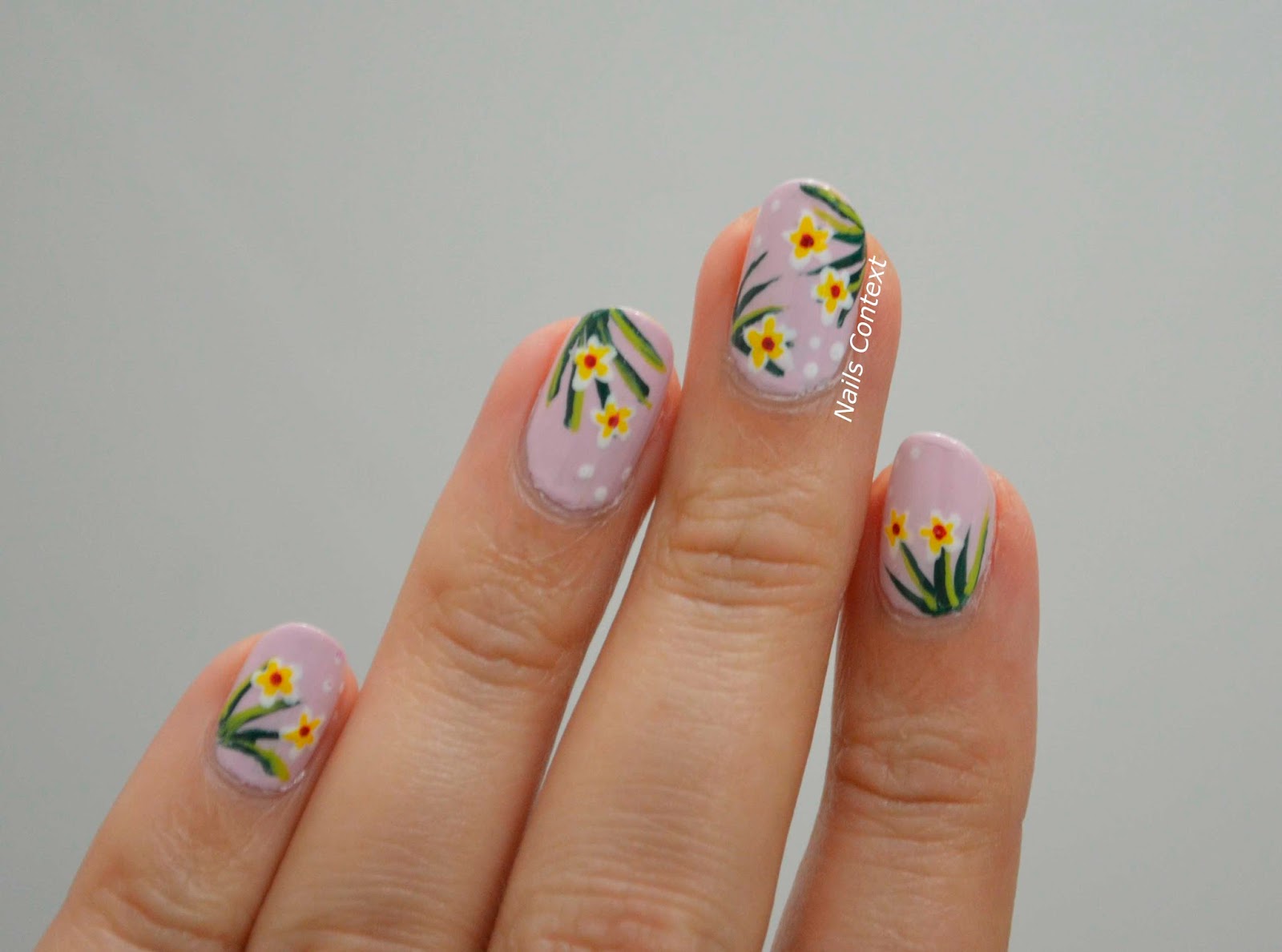 Nails Context: Flower Fields