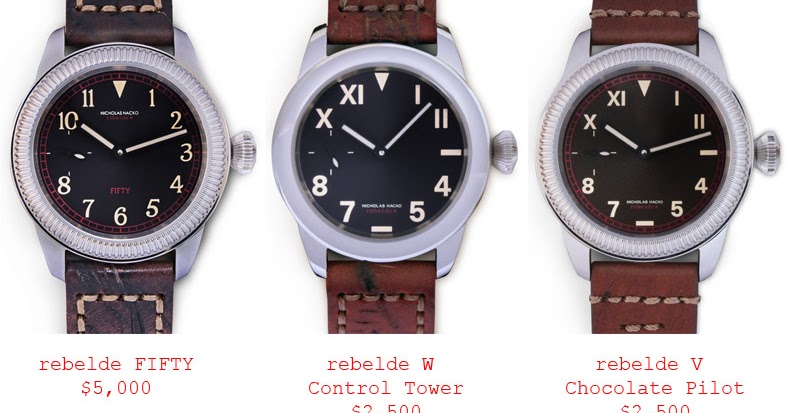 Nicholas Hacko Watchmaker: rebelde 2017 production