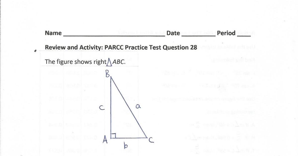 Geometry, Common Core Style: PARCC Practice Test Question 28 (Day 171)