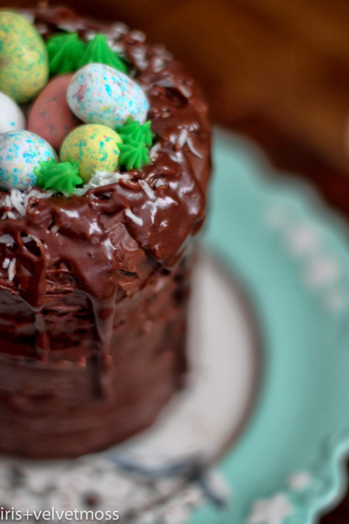 Velvet Moss: Mini Easter Cake
