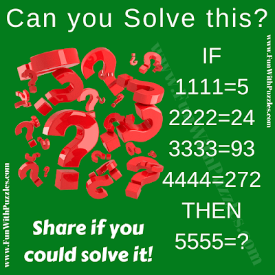 Maths Logic Question and Answer