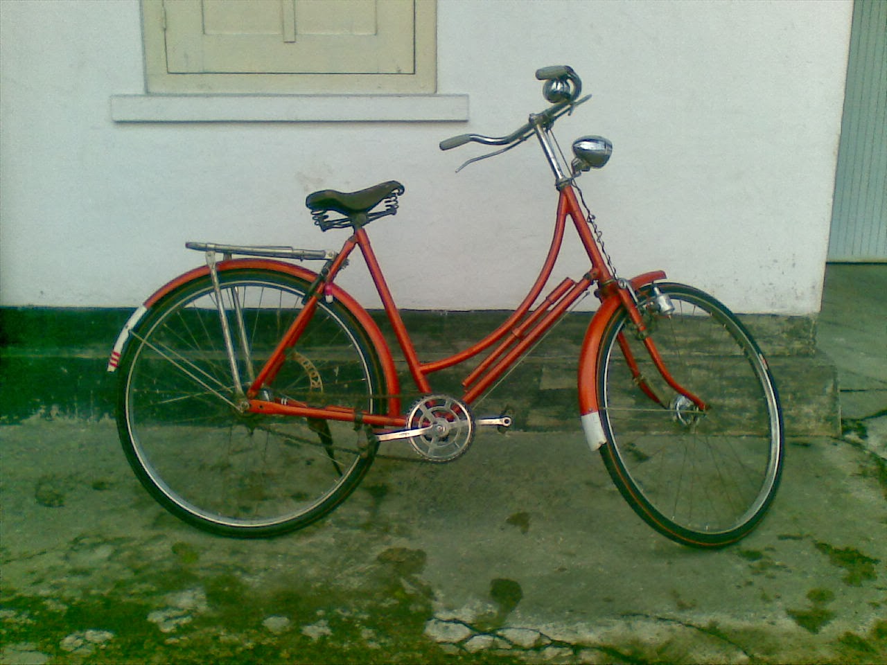 jadoelshop: sepeda onthel dames merah K0