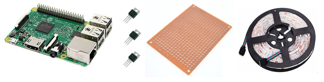 Domotique DIY: Controler un Strip Led RGB avec un Raspberry Pi