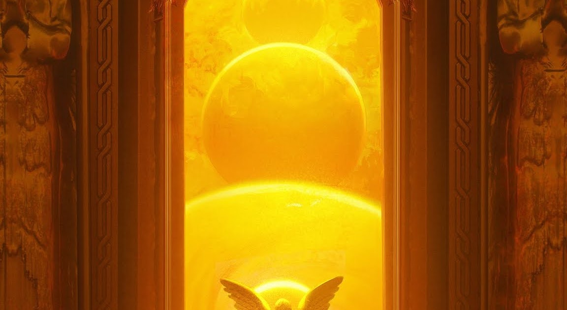 Download Phone wallpaper temple, angel phone background