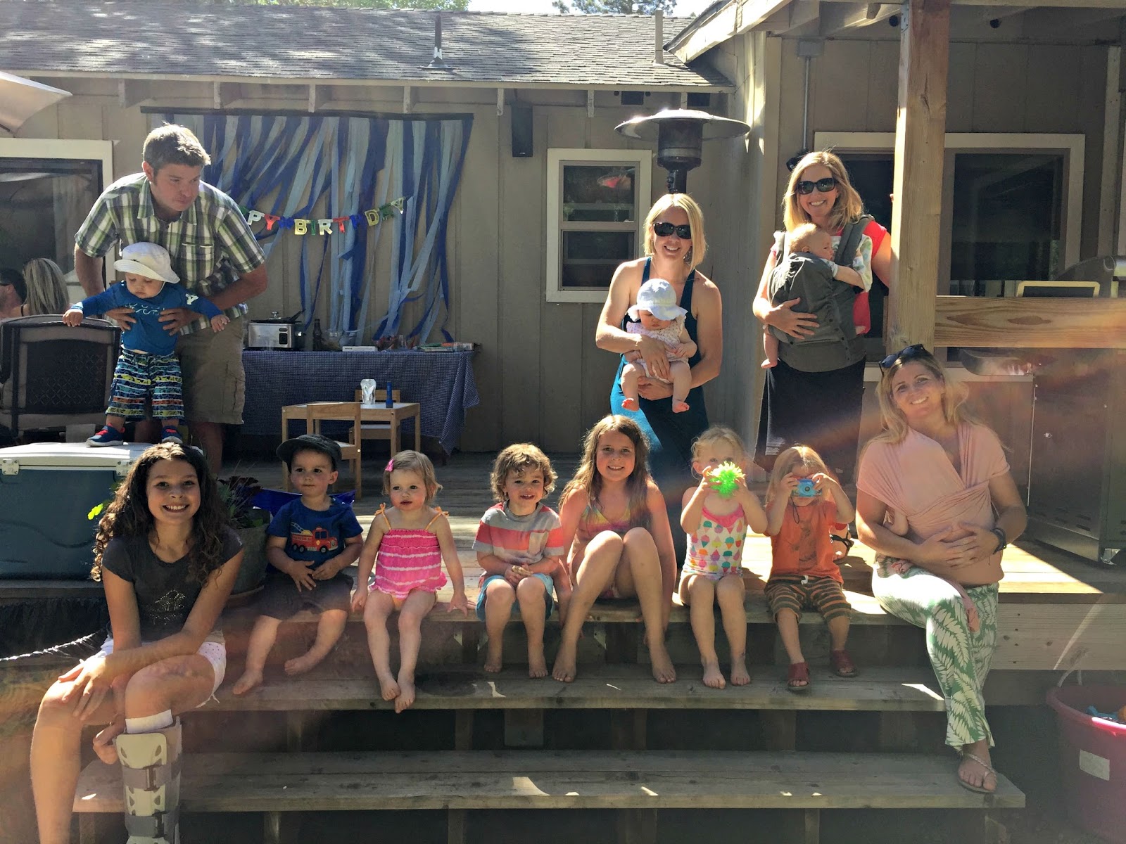 Ethan's Turning Three // Pool Birthday Party! | Schue Love