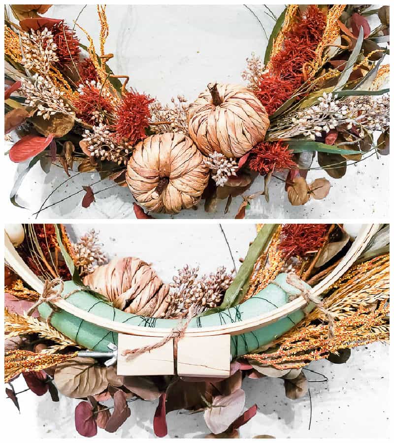 How to Make a Beaded Fall Wreath - DIY Beautify - Creating Beauty at Home