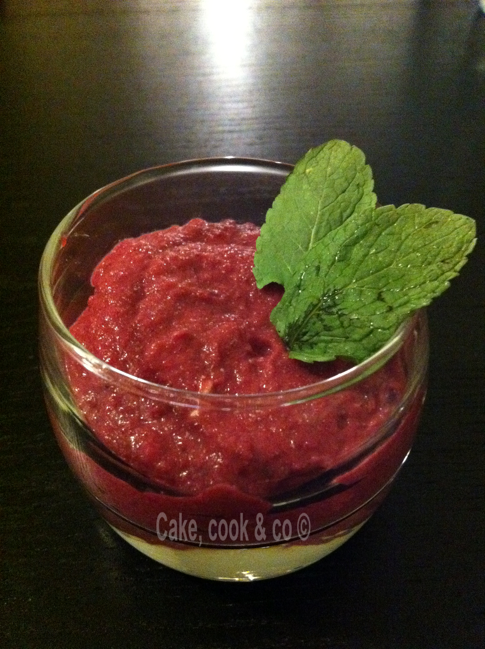 Mousse de Betterave au chevre frais