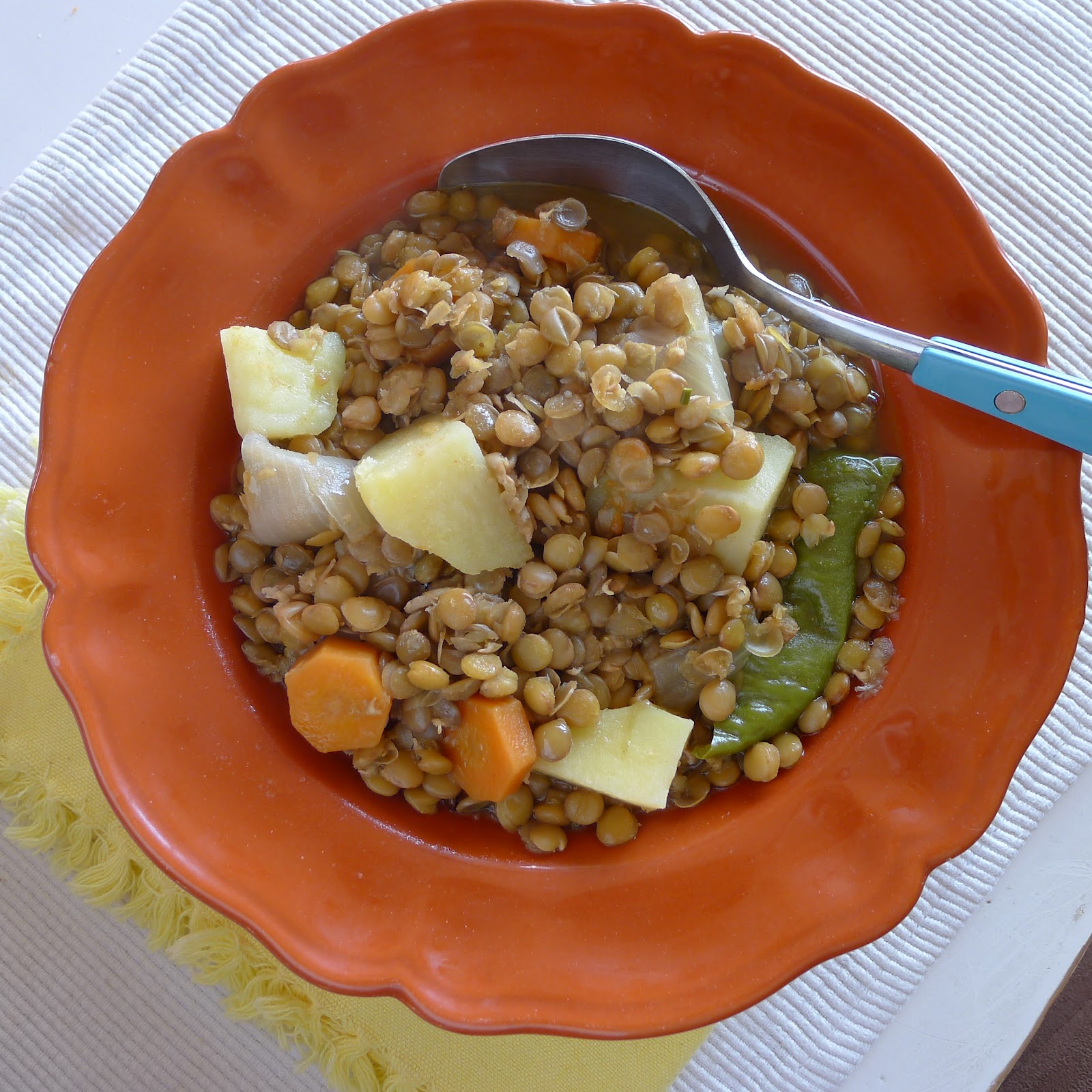 MY KITCHEN IN SPAIN: TURN UP THE HEAT WITH A POT OF LENTILS