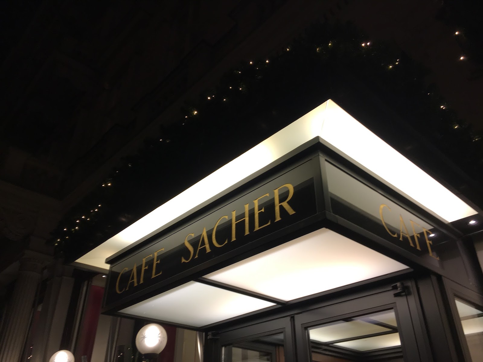 Cafe Sacher - Vienna, Austria - Travel is my favorite Sport