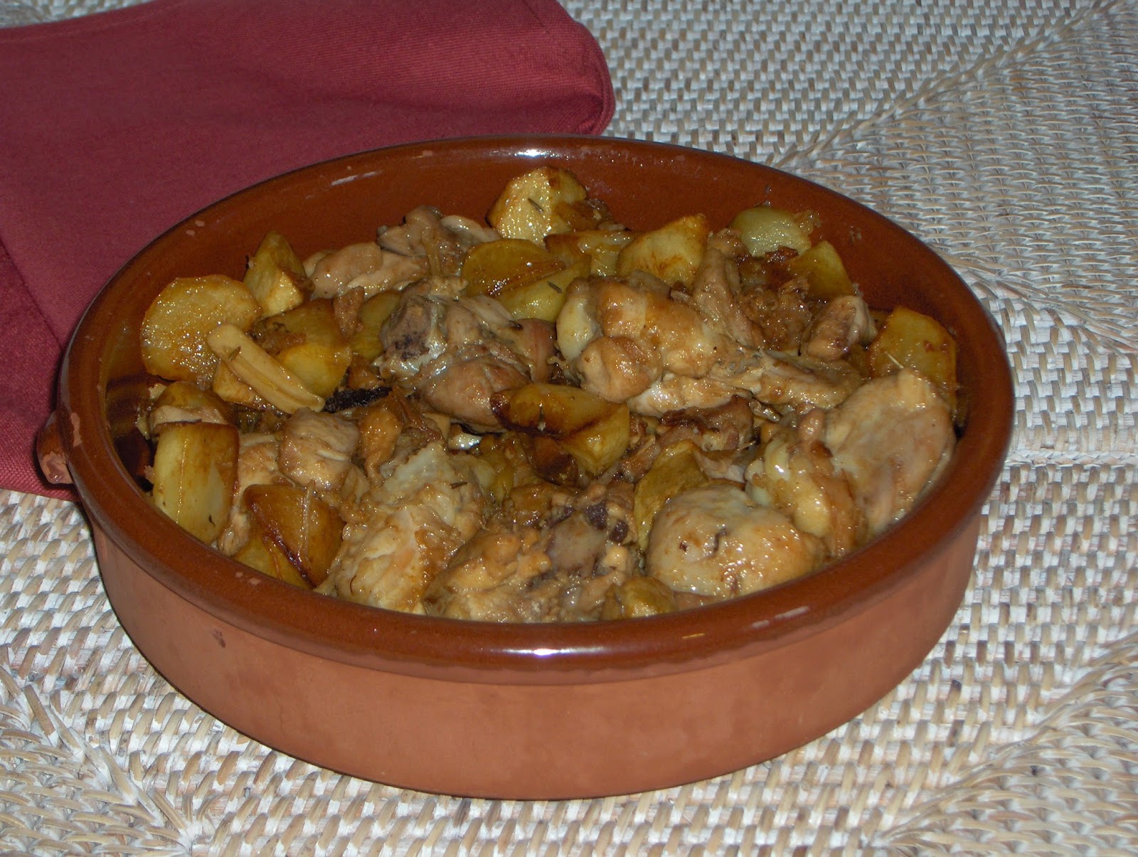 Cocina: Pollo "al tomillo"