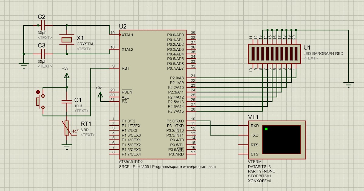 Serial Interrupt Programming In 8051 Microcontroller