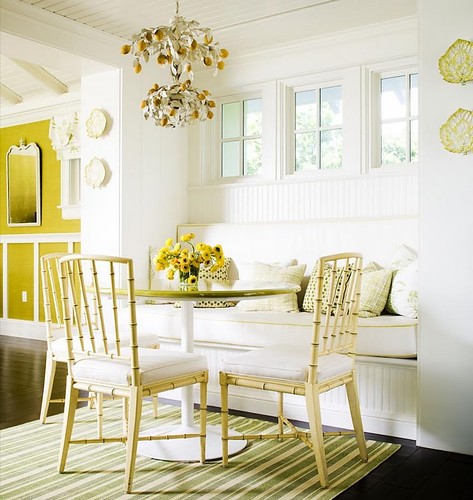 Elegant Abode: banquette beauties