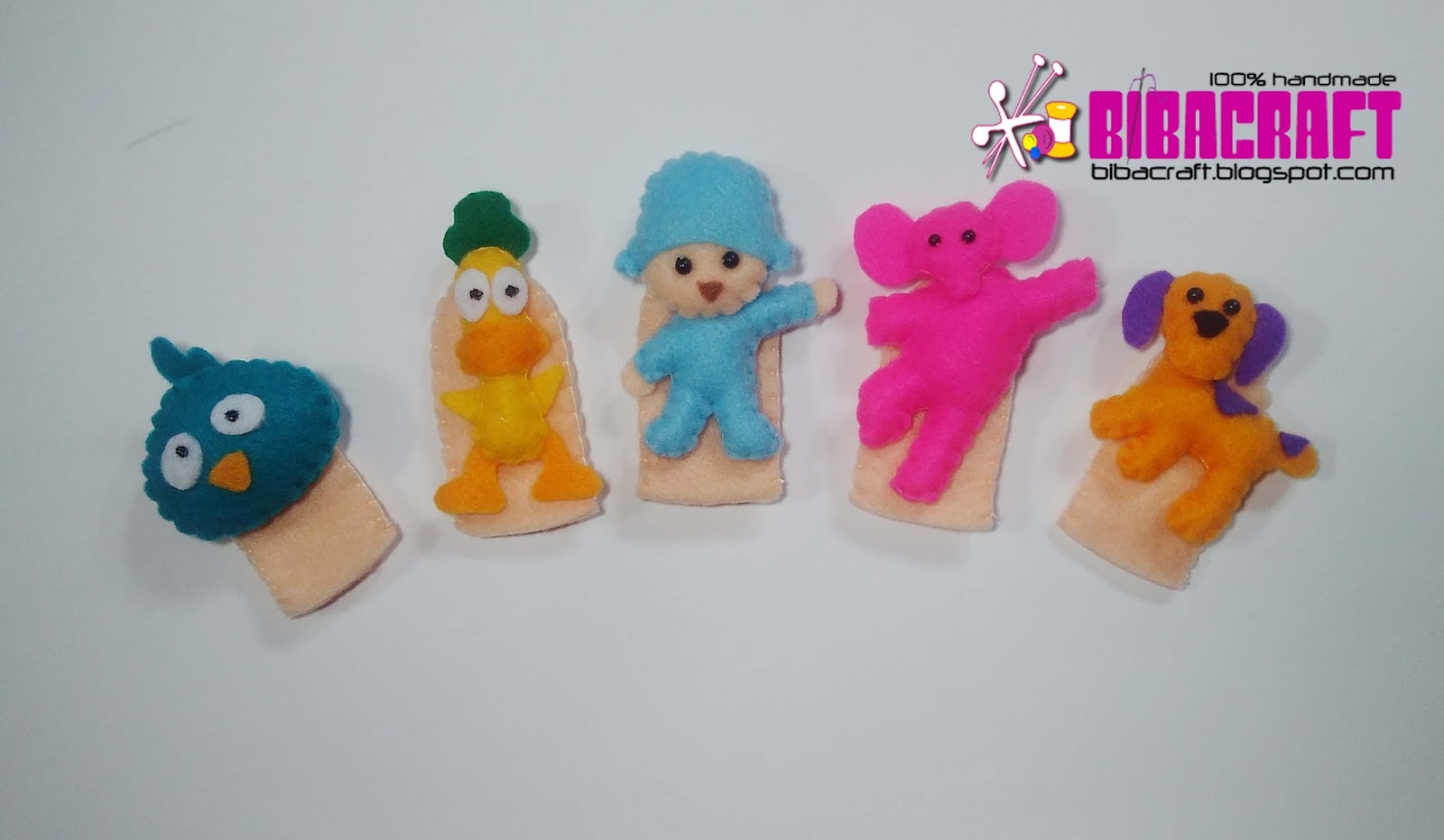 Biba Craft Collection: Finger Puppets/Boneka Jari