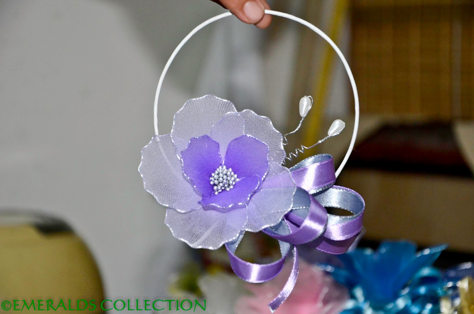 ~EMERALD'S COLLECTION~: Bunga Telor jenis gantung-Bunga Stokin