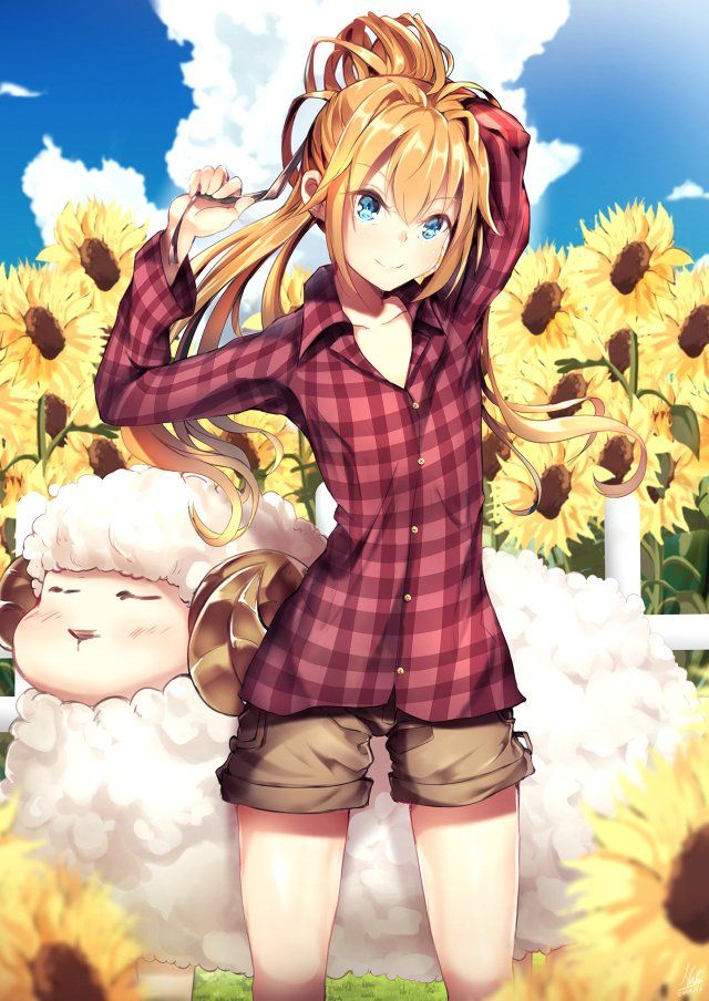 Farm anime girl | Animoe