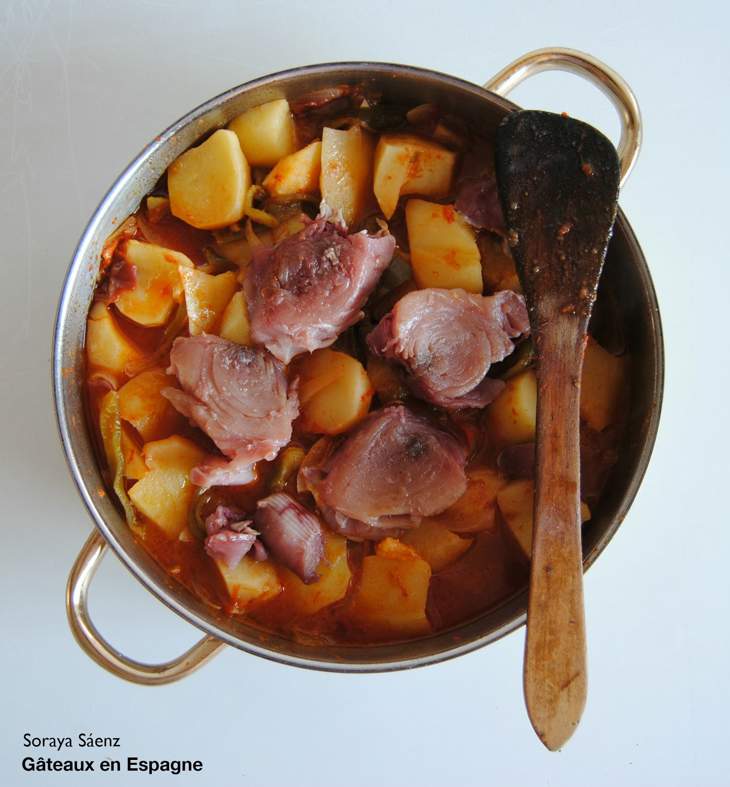 GÂTEAUX EN ESPAGNE: Recette de Marmite de thon ou "Marmitako"