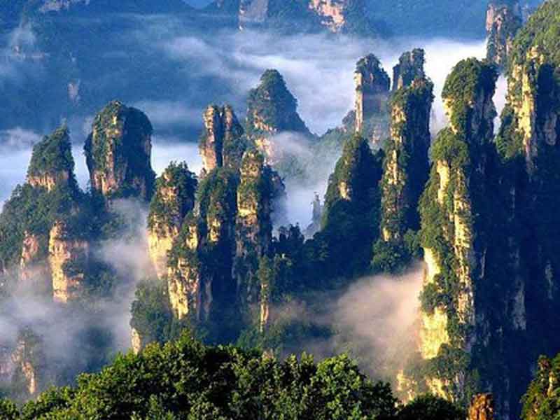 Kuasa Allah, Gunung Avatar Di China (Gunung Zhangjiajie)