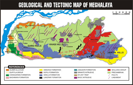 Meghalaya Plateau Geography, Physiography And Biodiversity