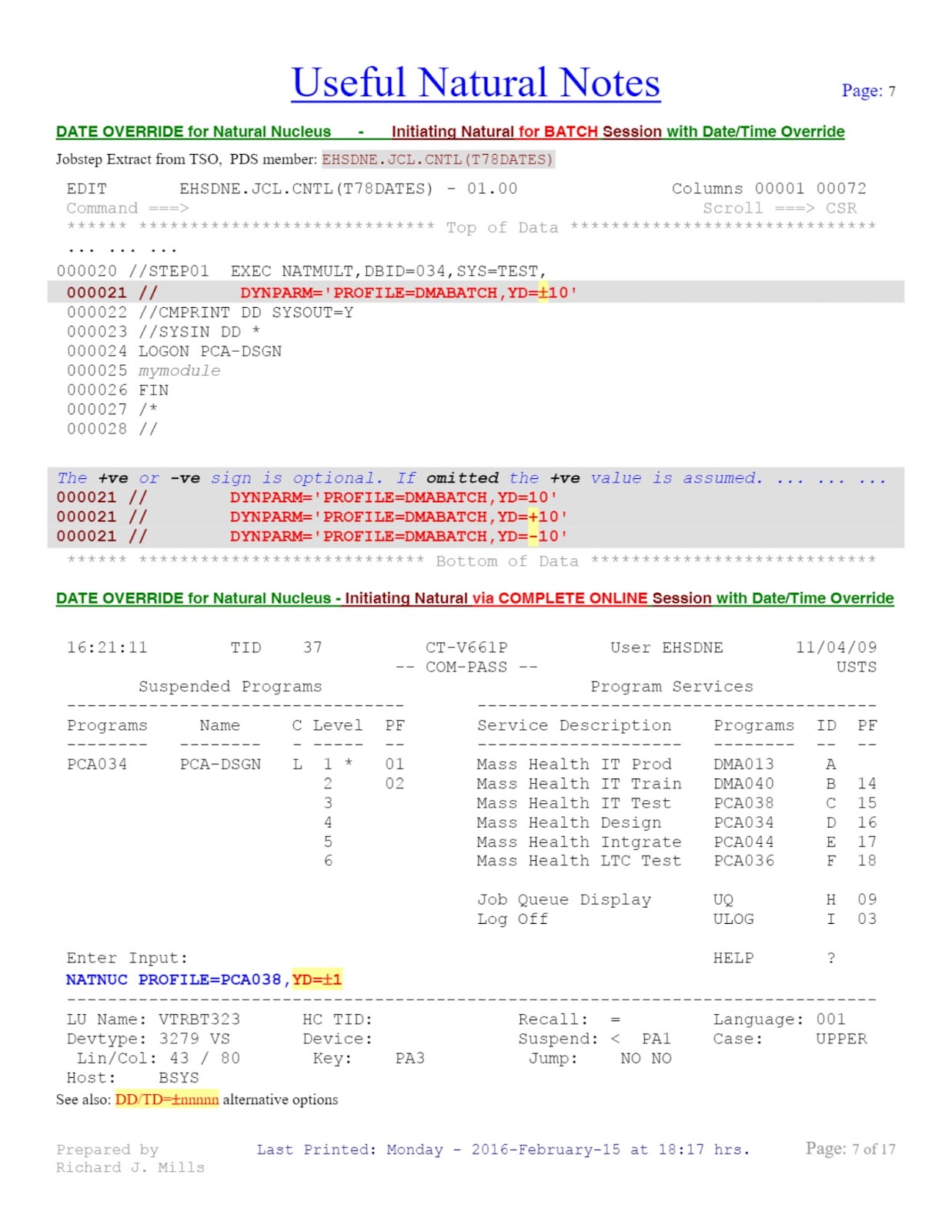 PROGRAMANDO NATURAL ~ Adabas Mainframe