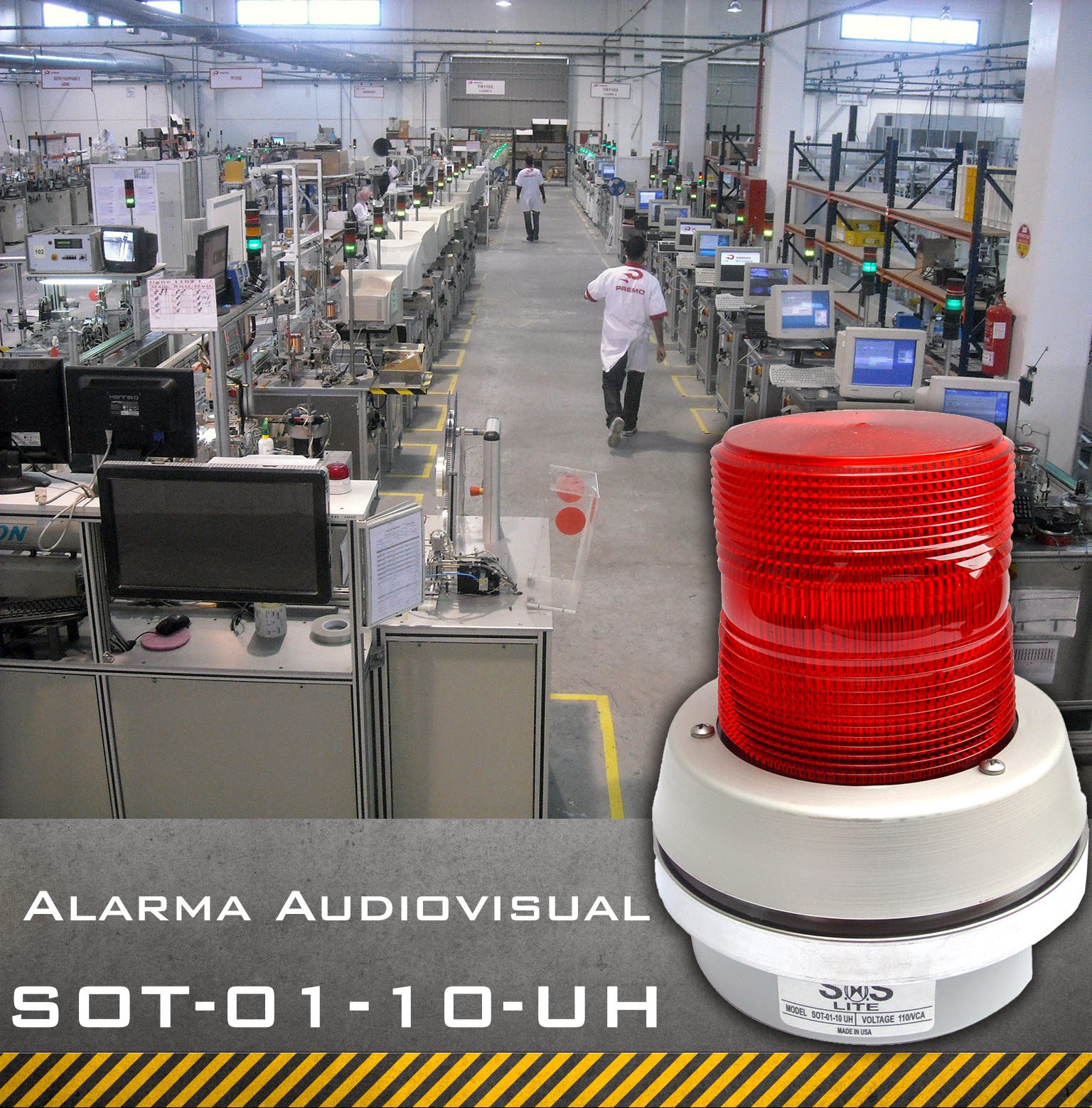SOS Lite: Alarmas Audiovisuales