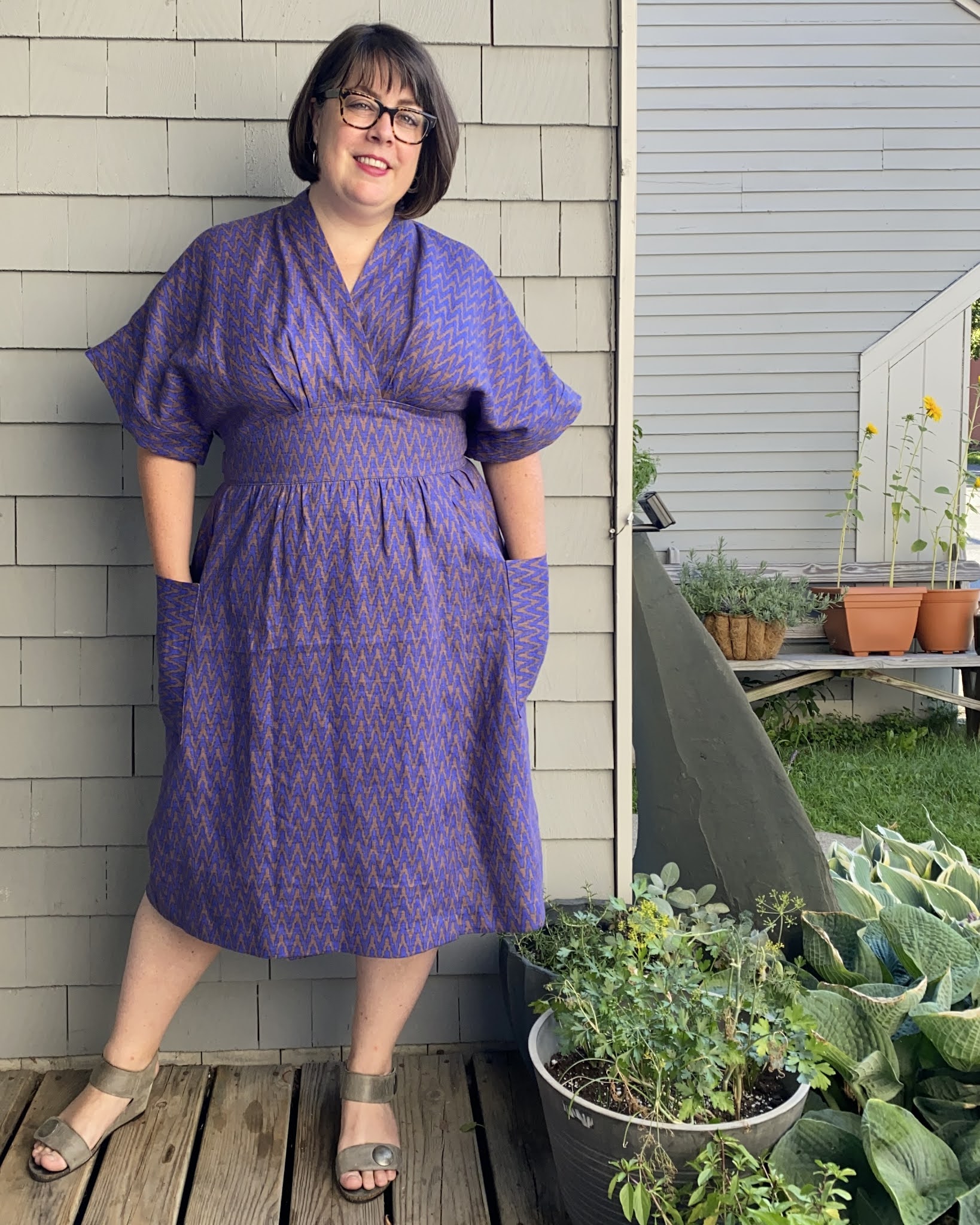 Cookin' & Craftin': Helena Wrap Dress