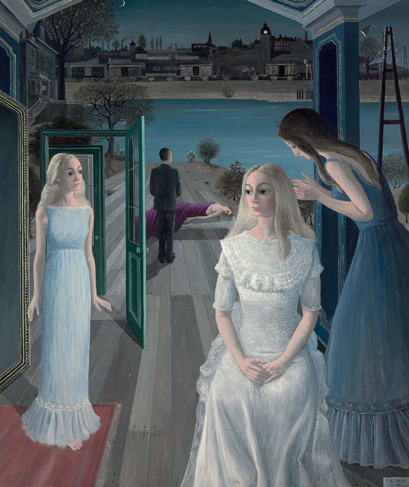 Paul Delvaux (1897-1994) | Surrealist painter : 네이버 블로그
