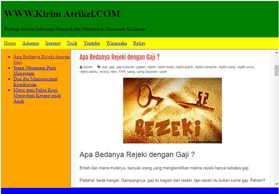 Cara Membuat Link Target Dalam Satu Halaman Web - Giat Belajar