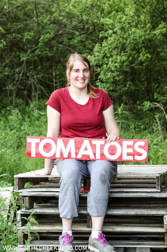 Vintage Inspired 'Tomatoes' Sign