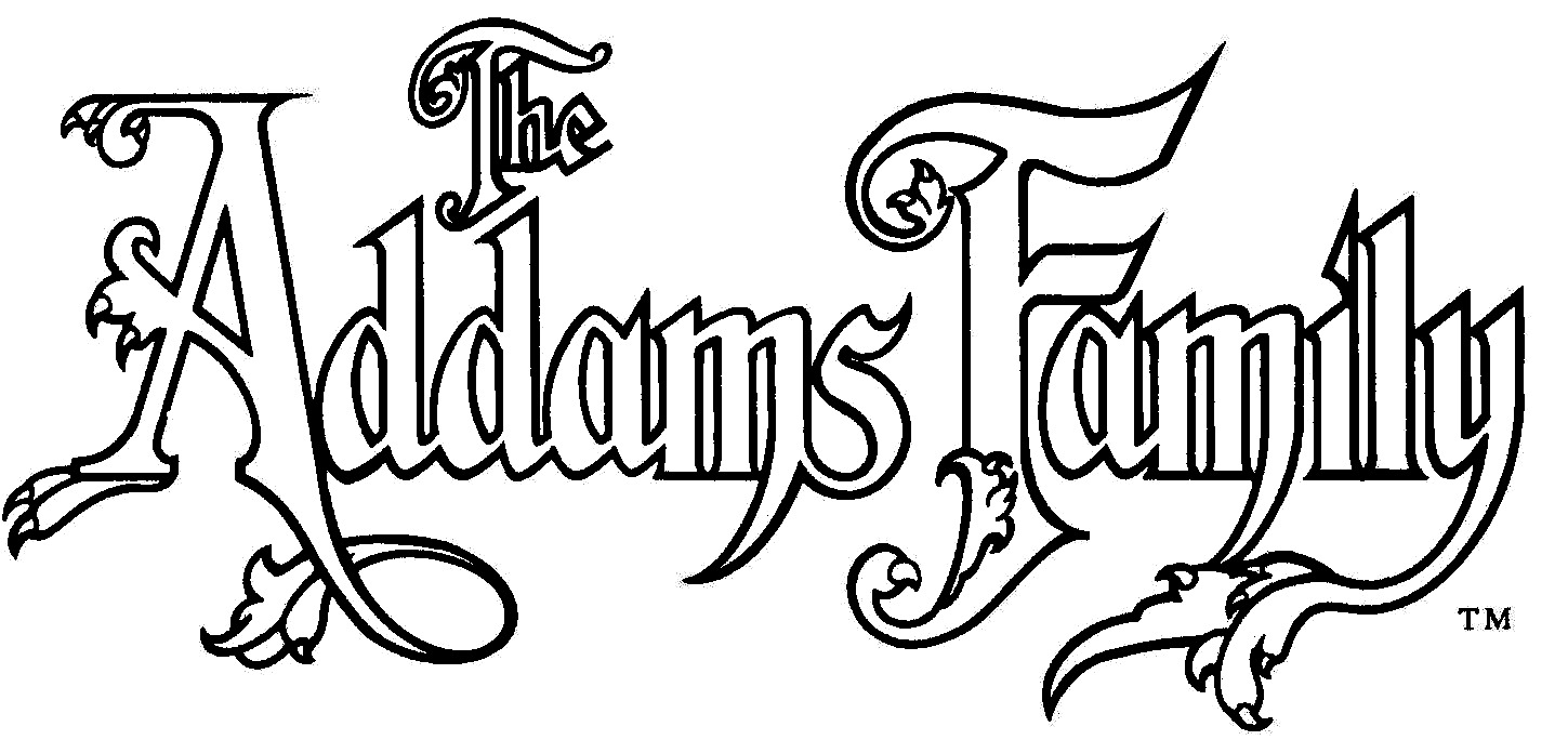 The Addams Family Musical Logo