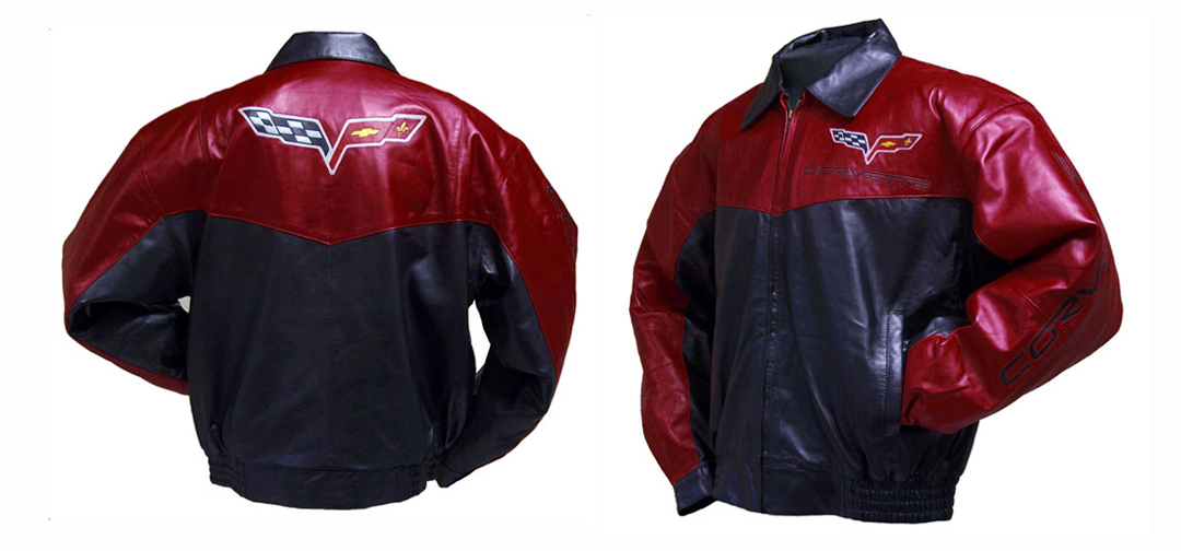 Corvette Jackets - Corvette Boutique: C6 Corvette Elite Lambskin Bomber ...