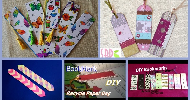 Simple Paper Bookmark DIY