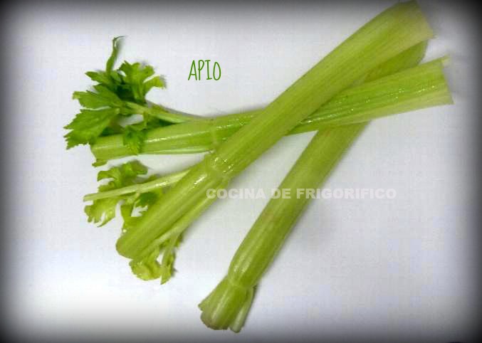 cocina de frigorifico: SOPA de APIO con TOMATE