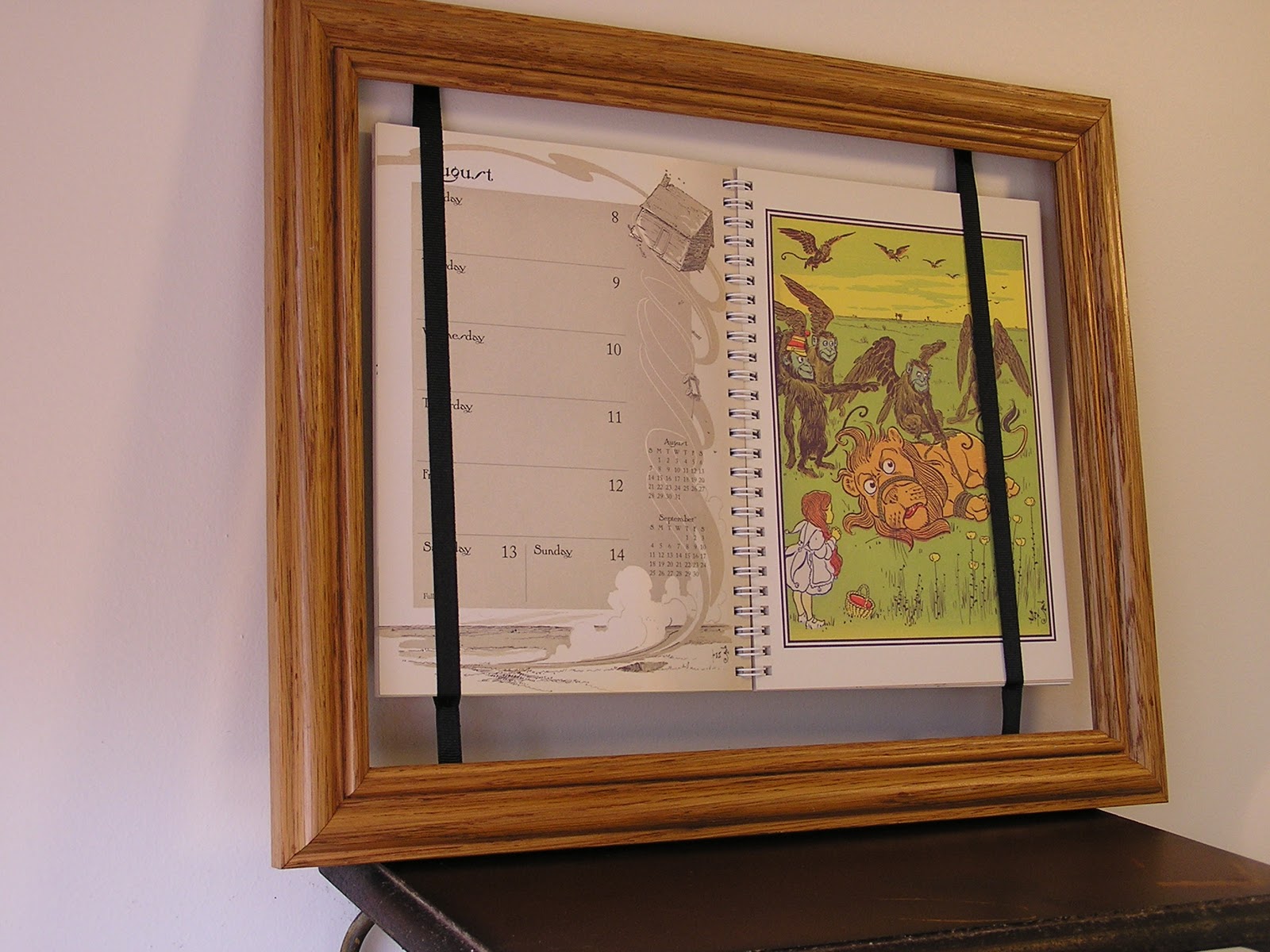 Everything Old: How To: Turn a Desk Calendar into a Wall Calendar ...