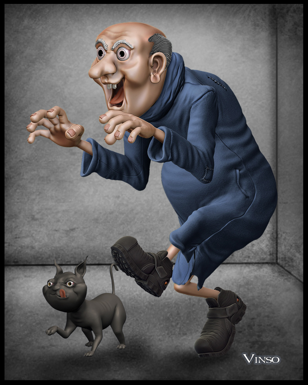 Vinso: Gargamel by vinso