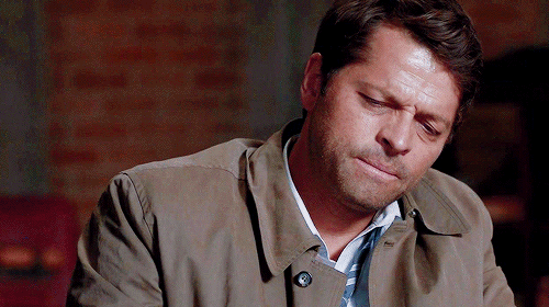 Castiel Wink Gif