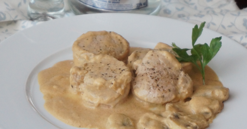 Solomillo de cerdo Strogonoff - Cocinando con Montse