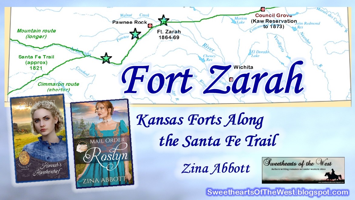 Sweethearts Of The West: Kansas Forts Along the Santa Fe Trail- FORT ZARAH
