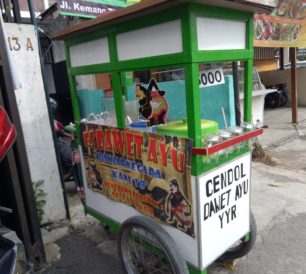 INSPIRASI..!! Inilah 45 Model Gerobak Es Dawet Modern Kekinian Paling ...