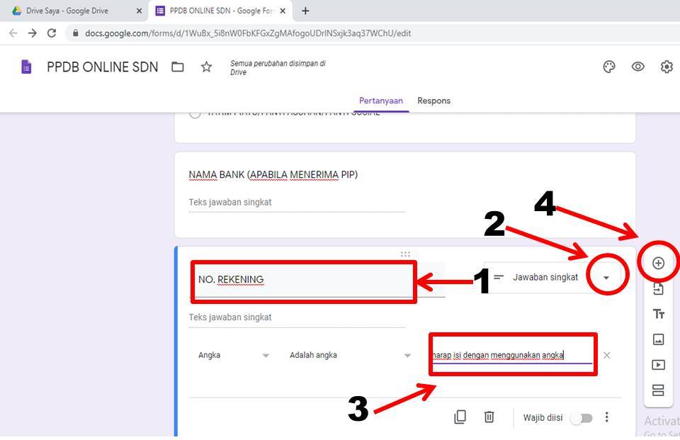 TUTORIAL MEMBUAT PPDB ONLINE DENGAN GOOGLE FORMULIR - Sang Pendidik