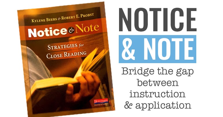 Notice and Note | I Teach. What's Your Superpower?